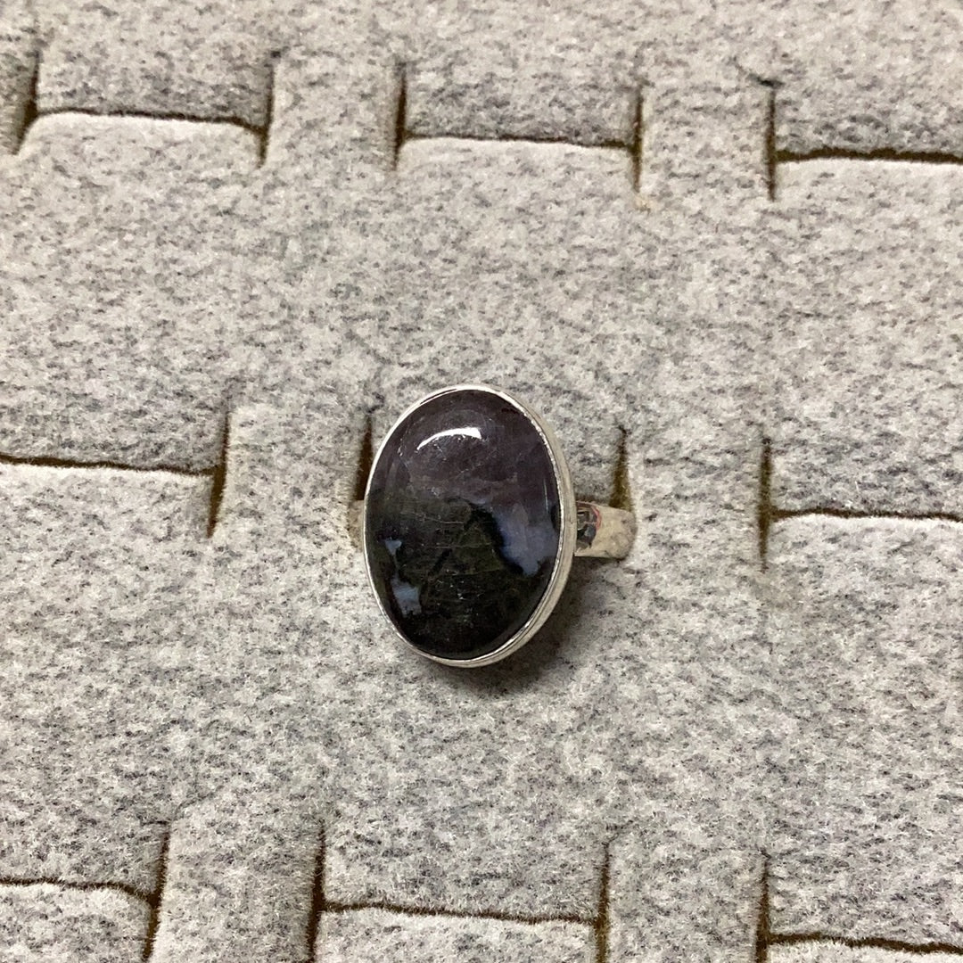 Merlinite Oval Ring – Just Witchy's